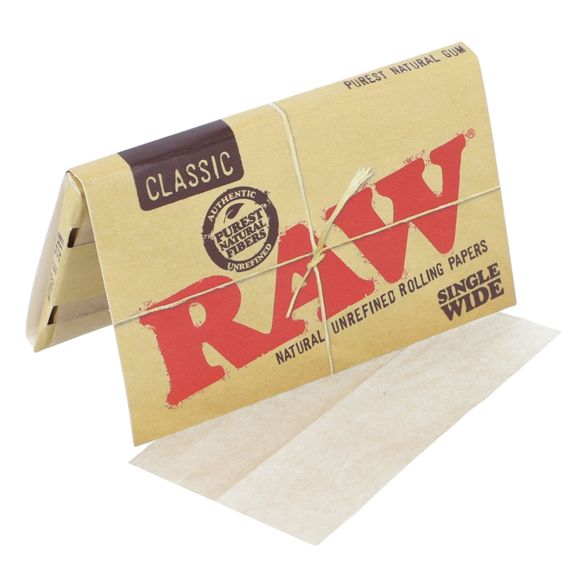 Raw Classic Single Wide Rolling Papers Ralphys World