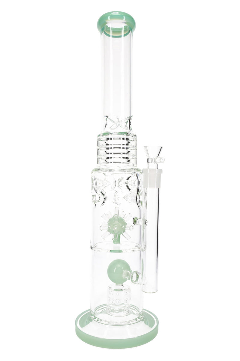 19" Stemless GoG Straight Shooter Water Pipe with Multi Percs – Ralphy ...