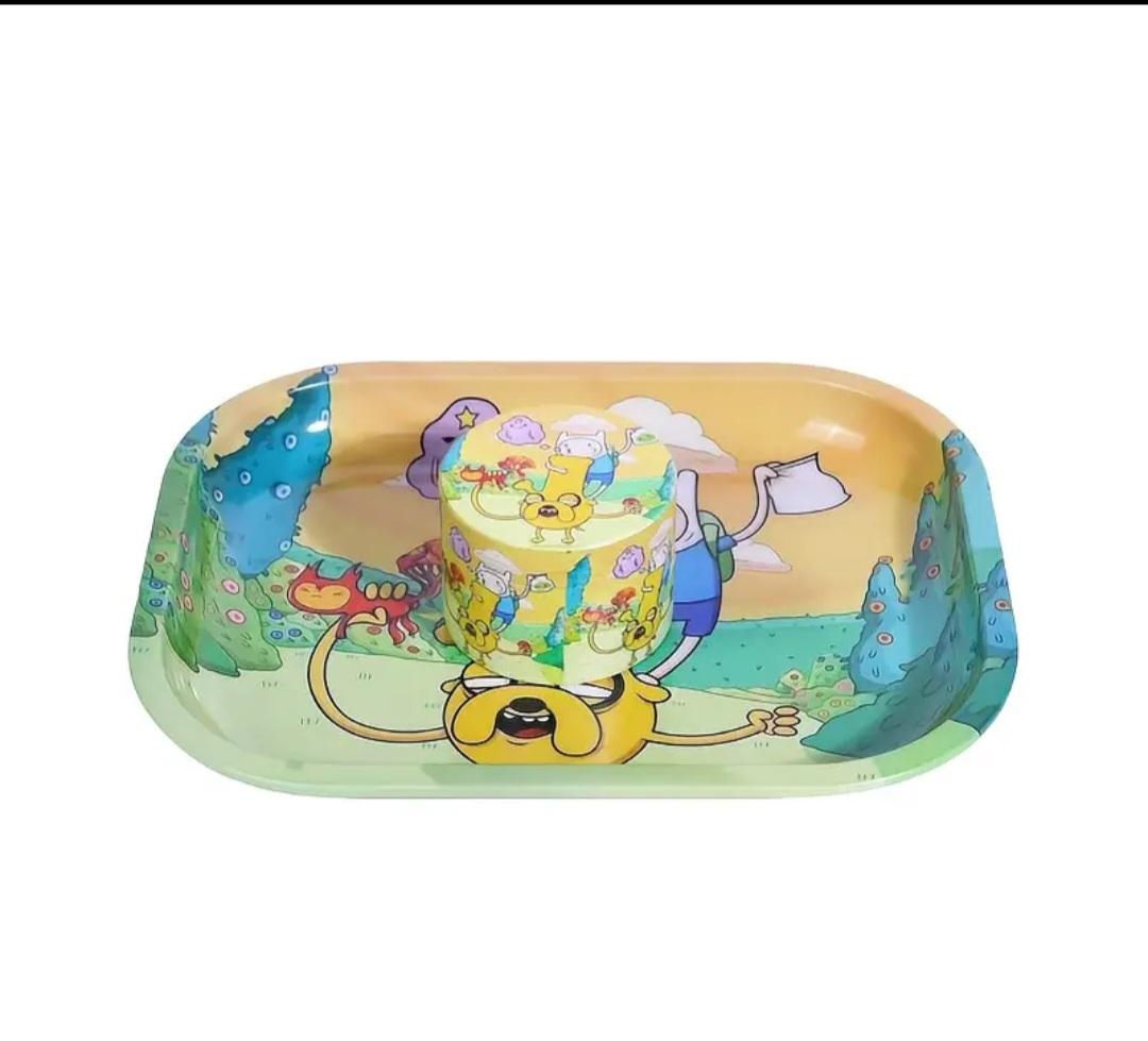 Adventure Time Grinder Rolling Tray Set – Ralphy's World