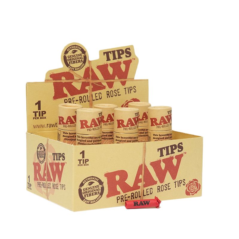 RAW Pre-Rolled Red Rose Tip – Ralphy's World