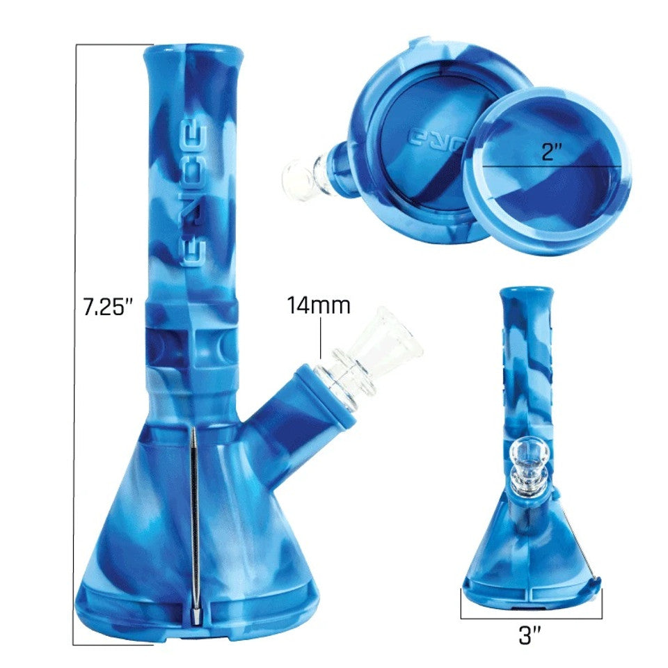 7" Eyce Silicone Mini Beaker Water Pipe – Ralphy's World