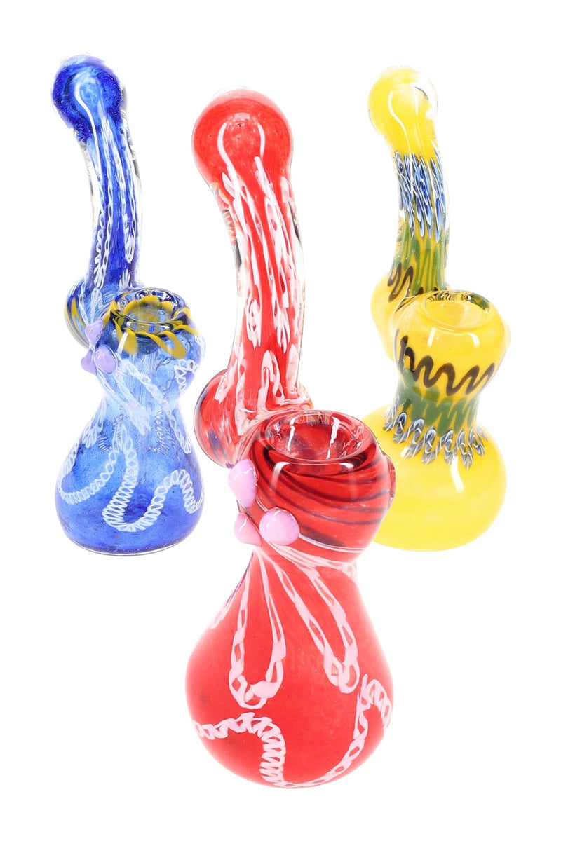 6" Sherlock Frit Glass Bubbler – Ralphy's World