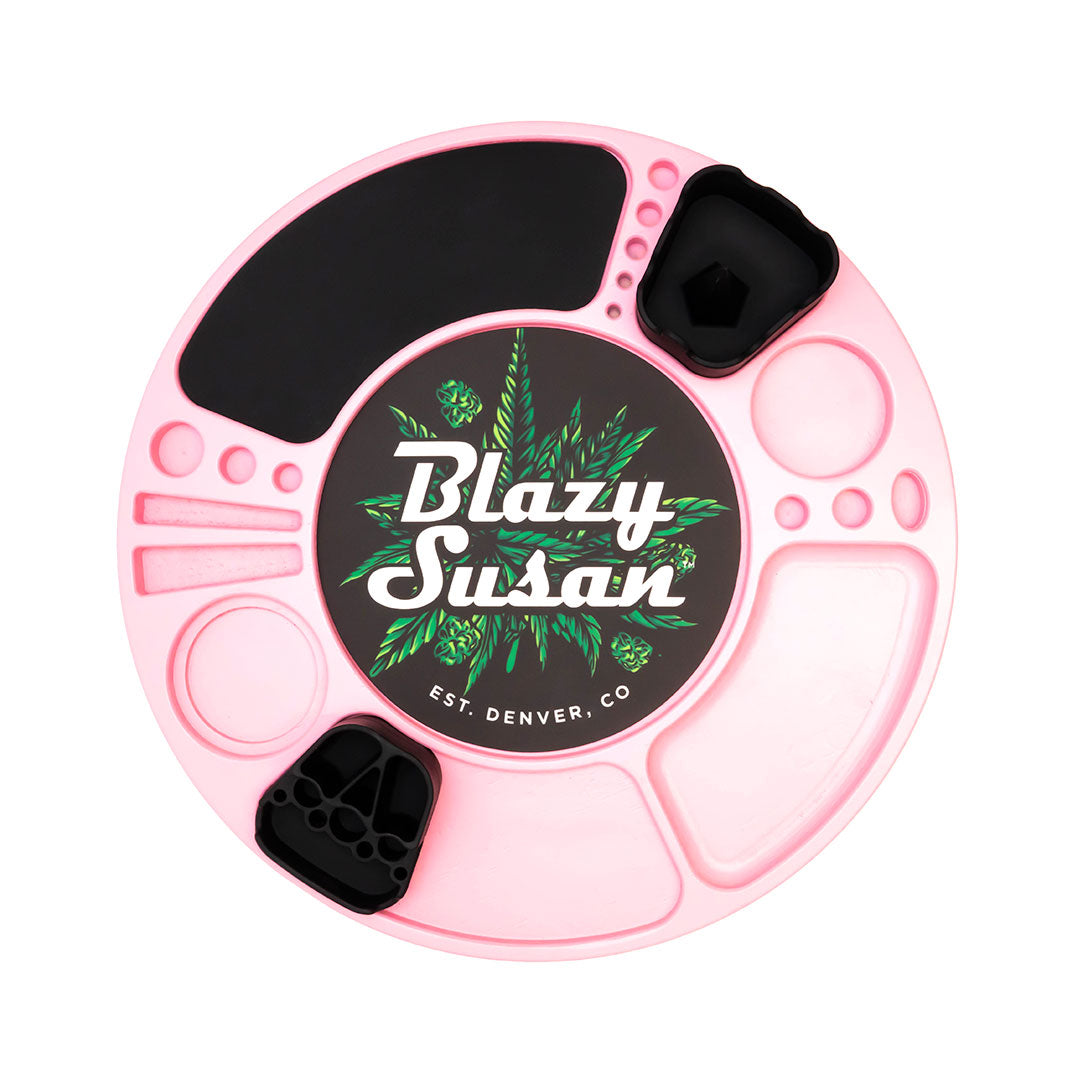 Pink Blazy Susan Spinning Rolling Tray – Ralphy's World