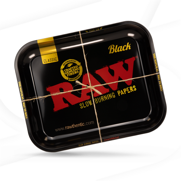 RAW Black Rolling Tray – Ralphy's World