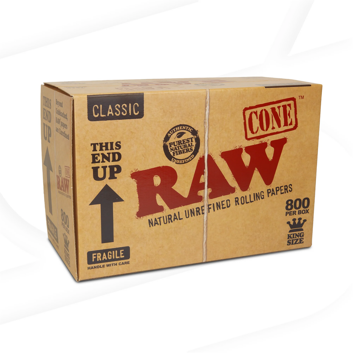 RAW CLASSIC KING SIZE CONES | BULK BOX | 800 PACK – Ralphy's World