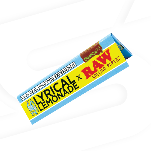 RAW X LYRICAL LEMONADE KING SIZE WIDE ROLLING PAPERS – Ralphy's World