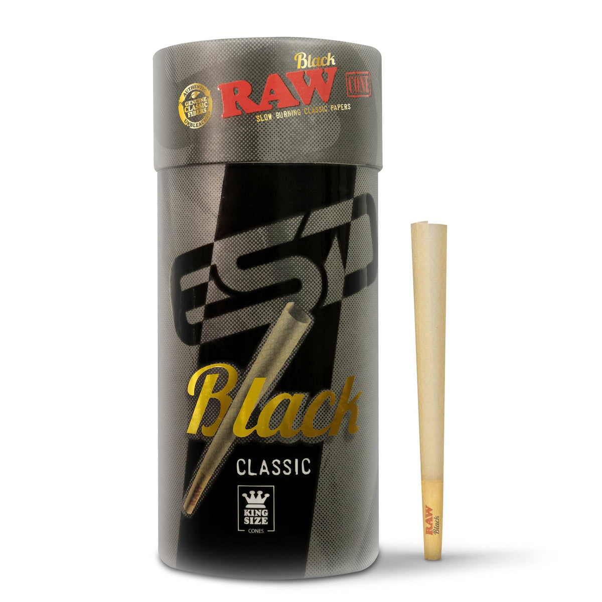 RAW Black King Size Cones – Ralphy's World