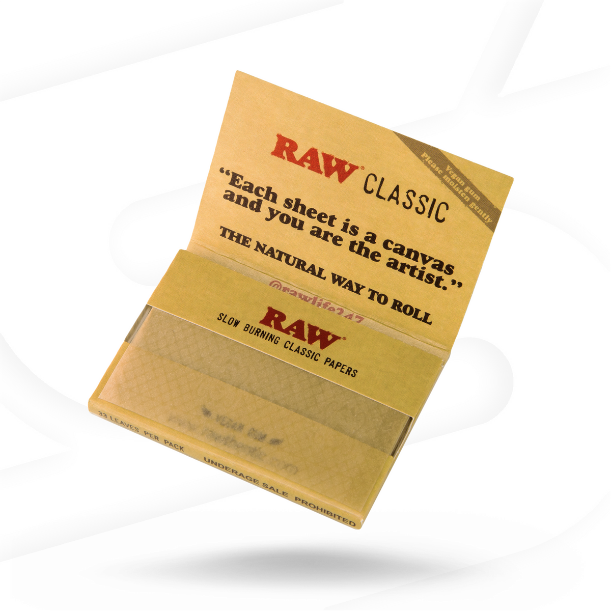 RAW Classic 1 1/2 Rolling Papers – Ralphy's World