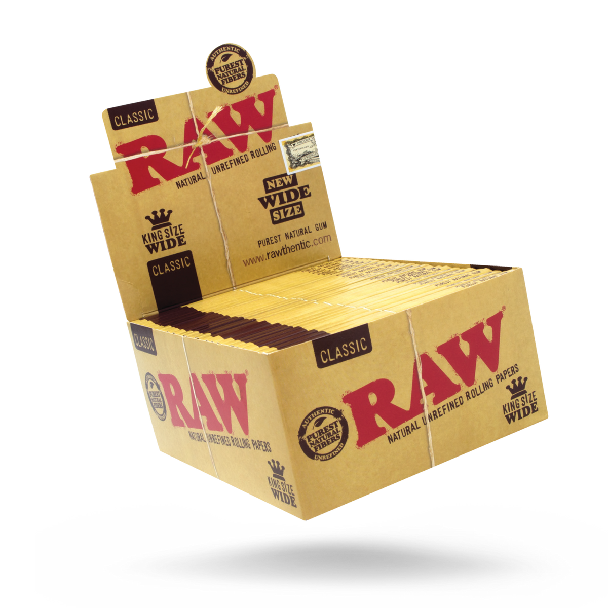 RAW Classic King Size Wide Rolling Papers – Ralphy's World