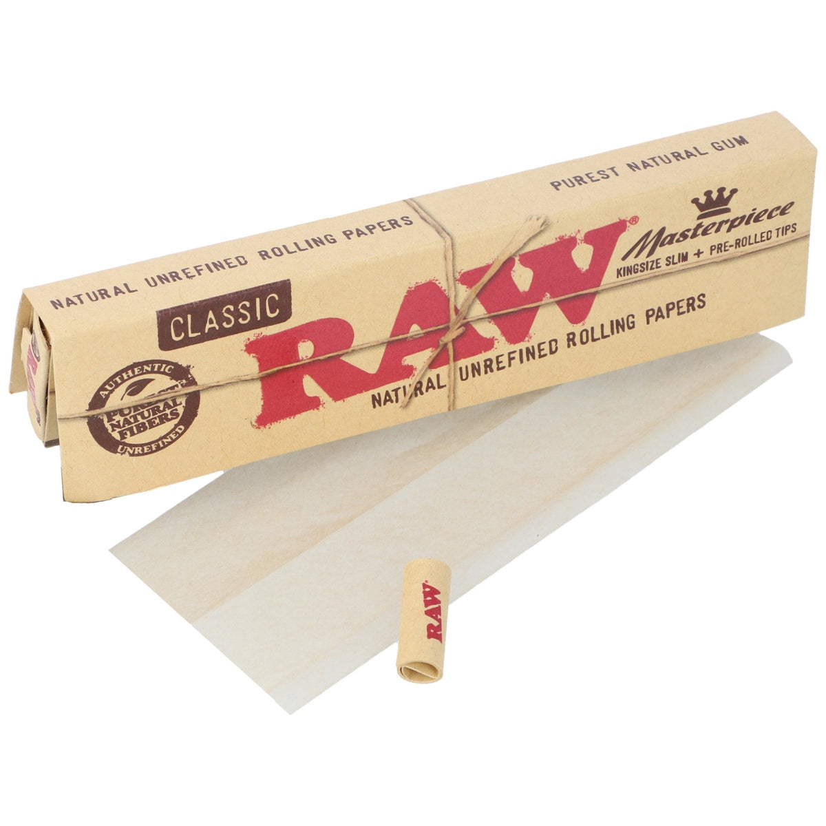 RAW Classic Masterpiece King Size Slim Rolling Papers – Ralphy's World