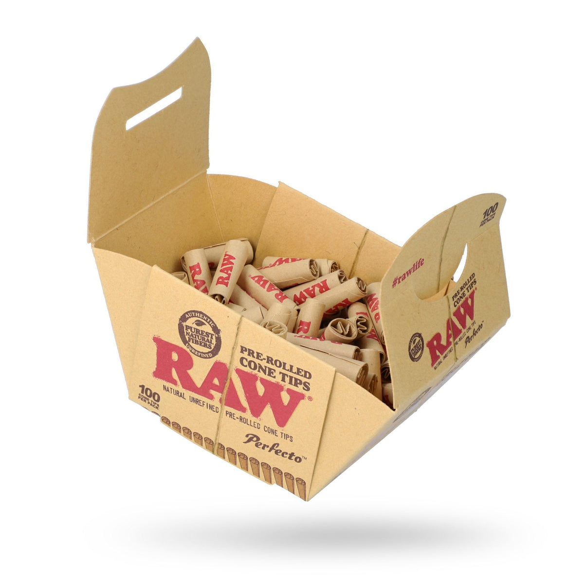 RAW Perfecto Pre-Rolled Cone Tips Box – Ralphy's World