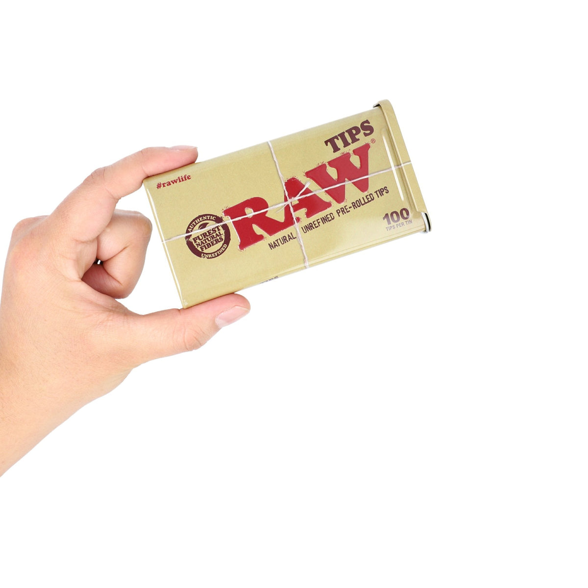 RAW Pre-Rolled Tips Tin – Ralphy's World